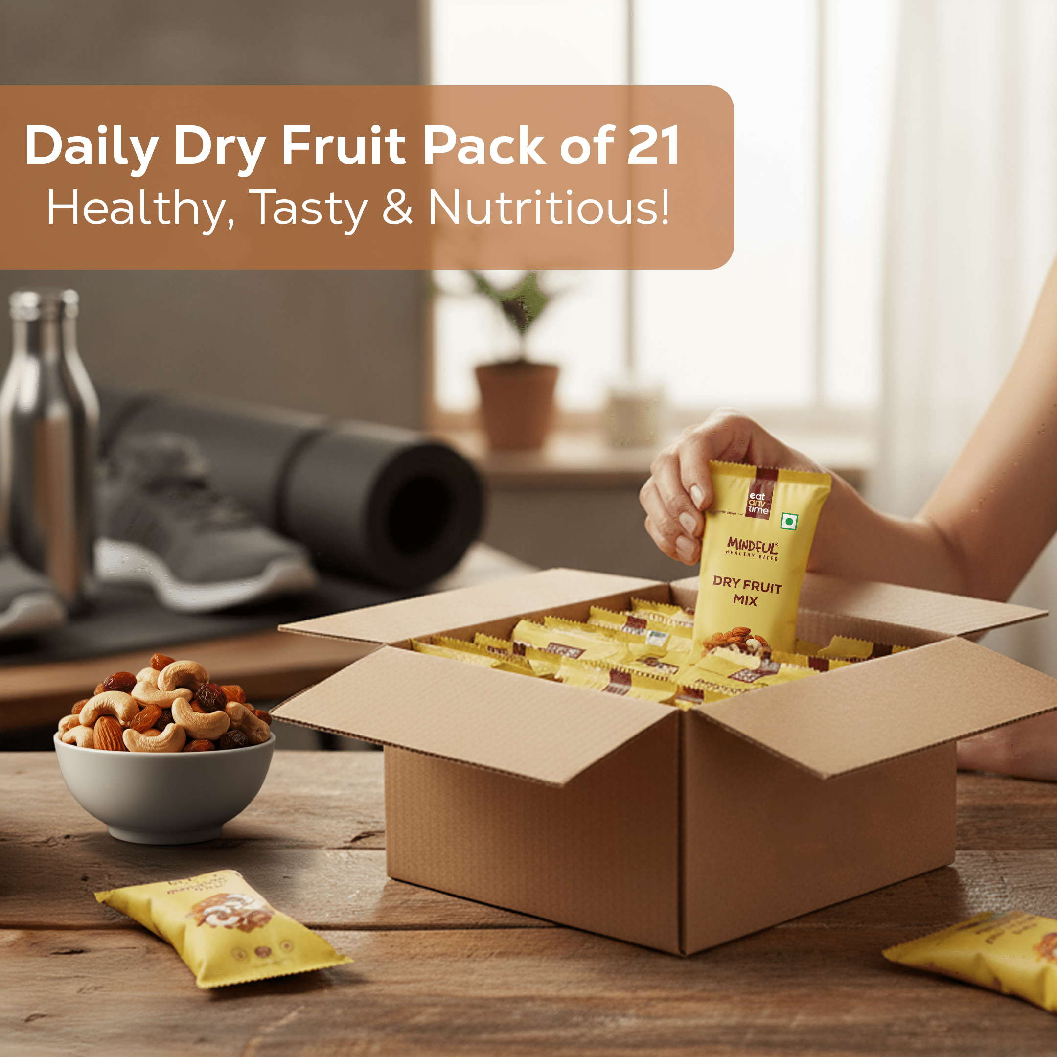 Healthy Combos Snack Pack | Buy Snacks Combo Pack - EAT Anytime