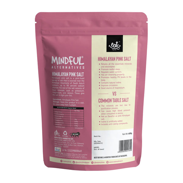 Pink Salt | Buy Himalaya Pink Salt | Healthy Pink Salt - EAT Anytime 400g